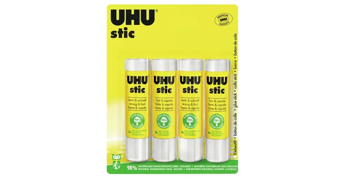 UHU stic 4 x 21,0 g | juuhu.at