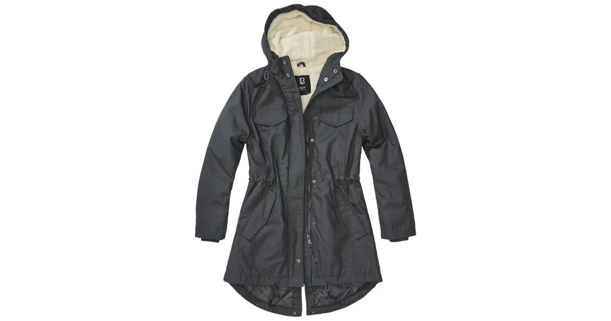 Brandit Textil Marsh Lake Parka Anthracite XS | juuhu.at