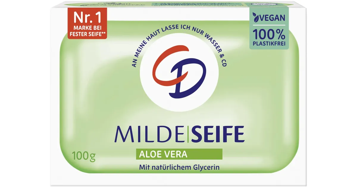 CD Milde Seife Aloe Vera 100 g | juuhu.at