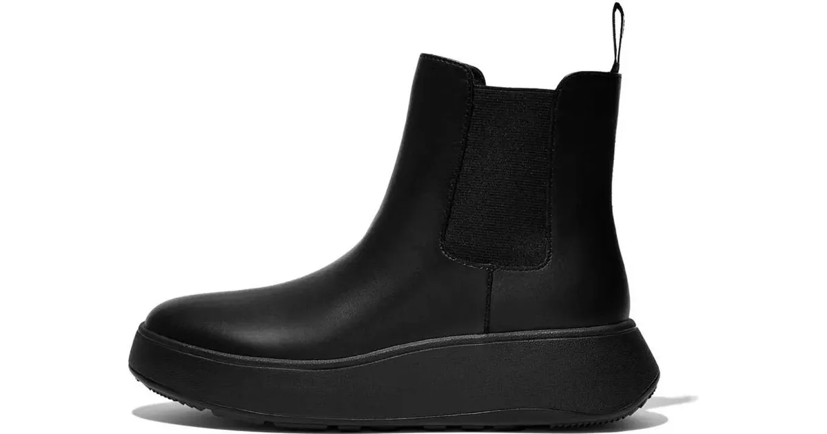 FitFlop »F-MODE«, Plateaustiefelette, Schlupfstiefel mit Stretcheinsatz ...