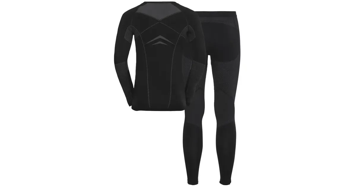 Odlo Performance Evolution Warm Funktionsunterwäsche-set - Black / Odlo ...